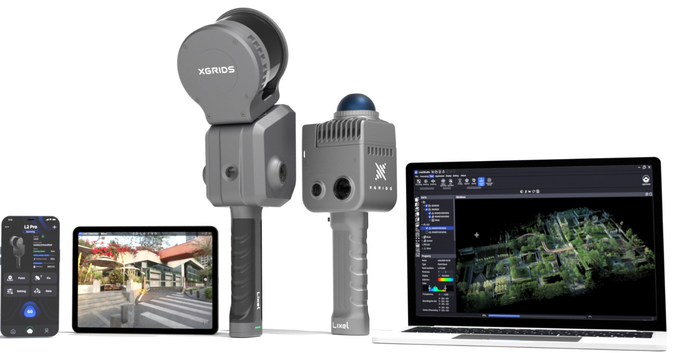 XGRIDS-3D Reconstruction-Spatial Computing-Handheld Scanner